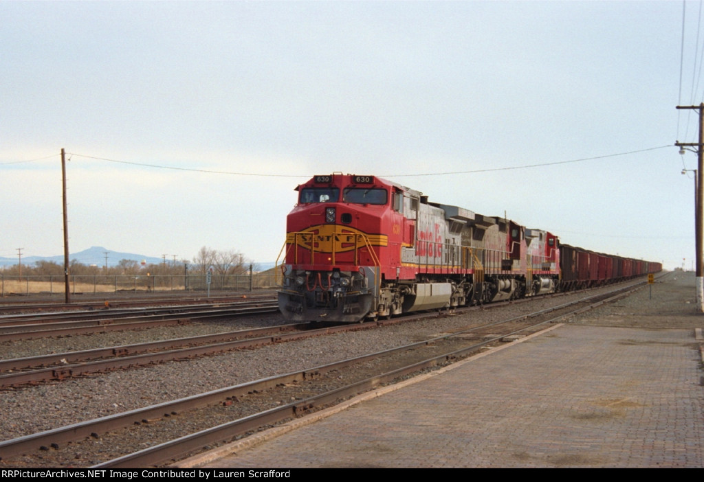 ATSF 630 Raton Yard